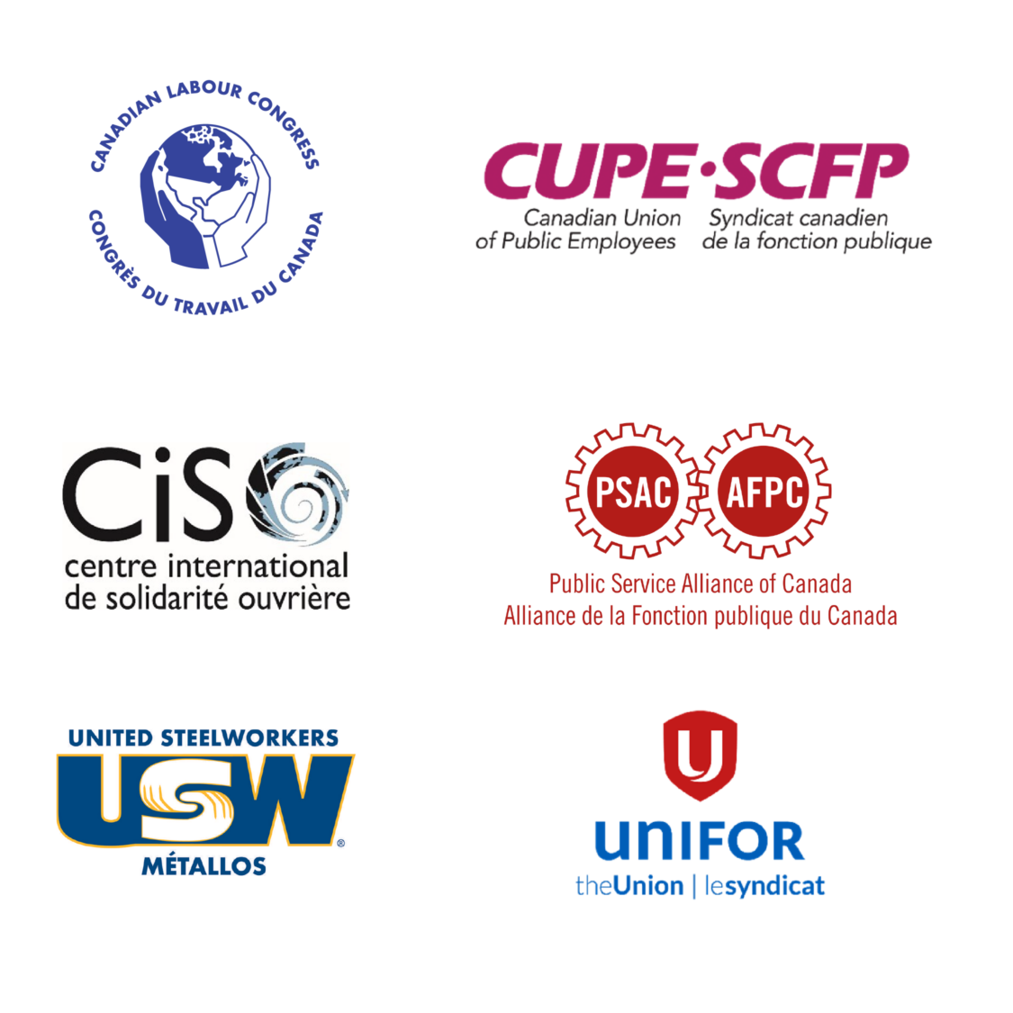 Statement from Canadian and Québec labour unions in solidarity with the ...